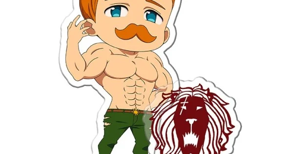 ABYstyle The Seven Deadly Sins Acryl Figure 10cm - Escanor