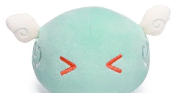 MiHoYo Genshin Impact Slime Series Plush Toy 15cm - Anemo-Slime - Plīša ...