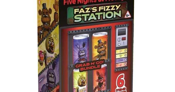 Phatmojo Five Nights at Freddy's Fazs Fizzy Station Blind Box Figures ...